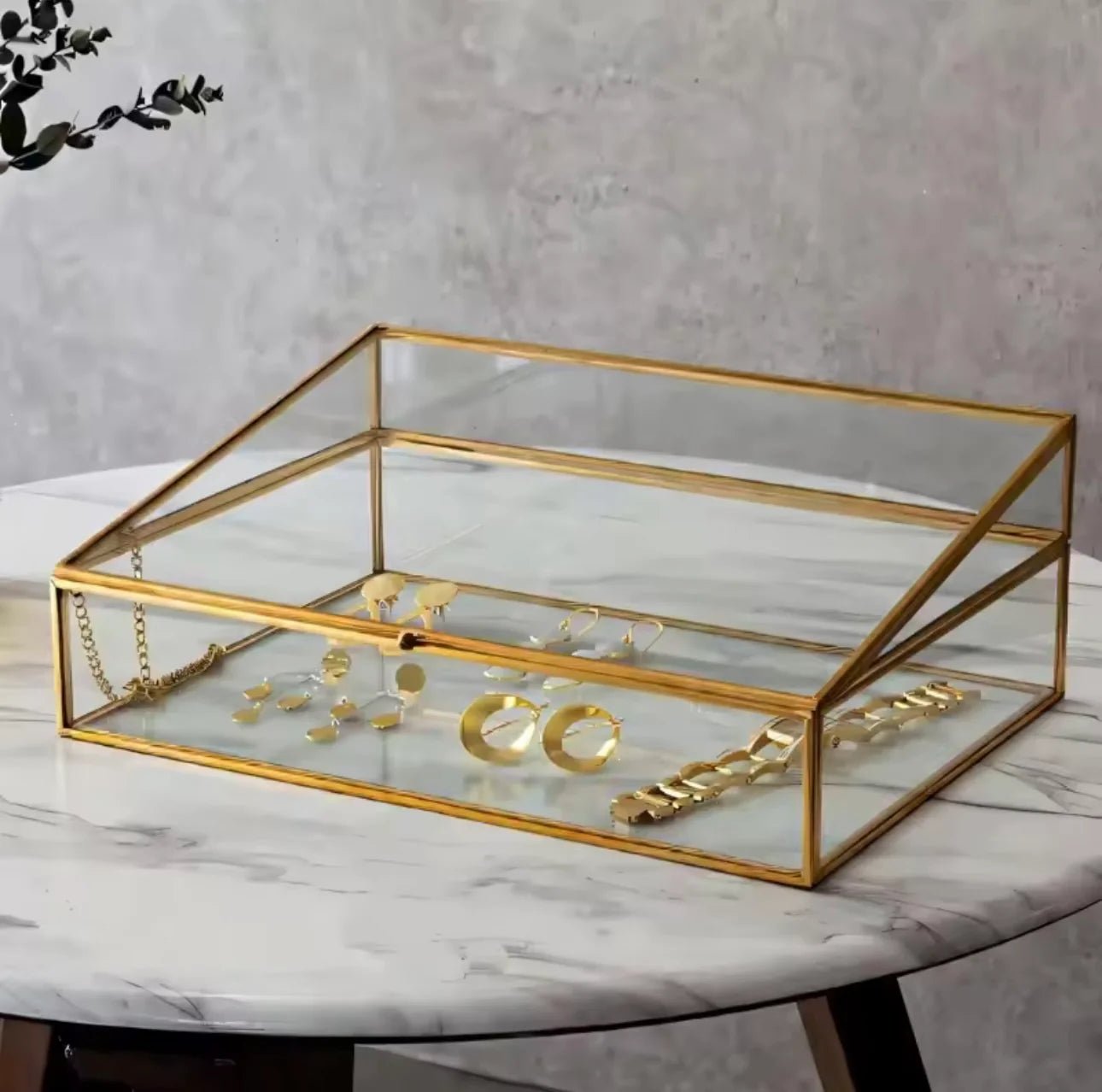 Myth Display Case — Large Tilted Display Case
